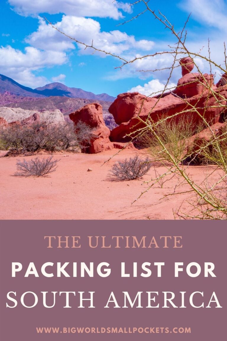 Ultimate South America Packing List for Backpackers - Big World Small ...